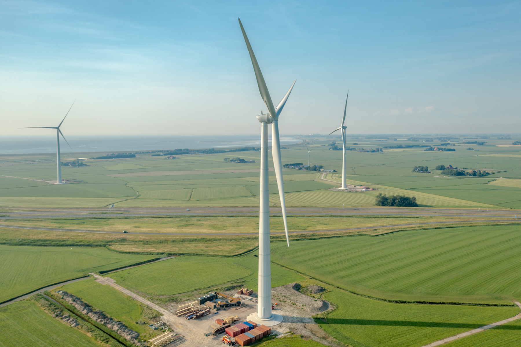 Windpark Nij Hiddum-Houw levert eerste groene stroom - Nij Hiddum-Houw