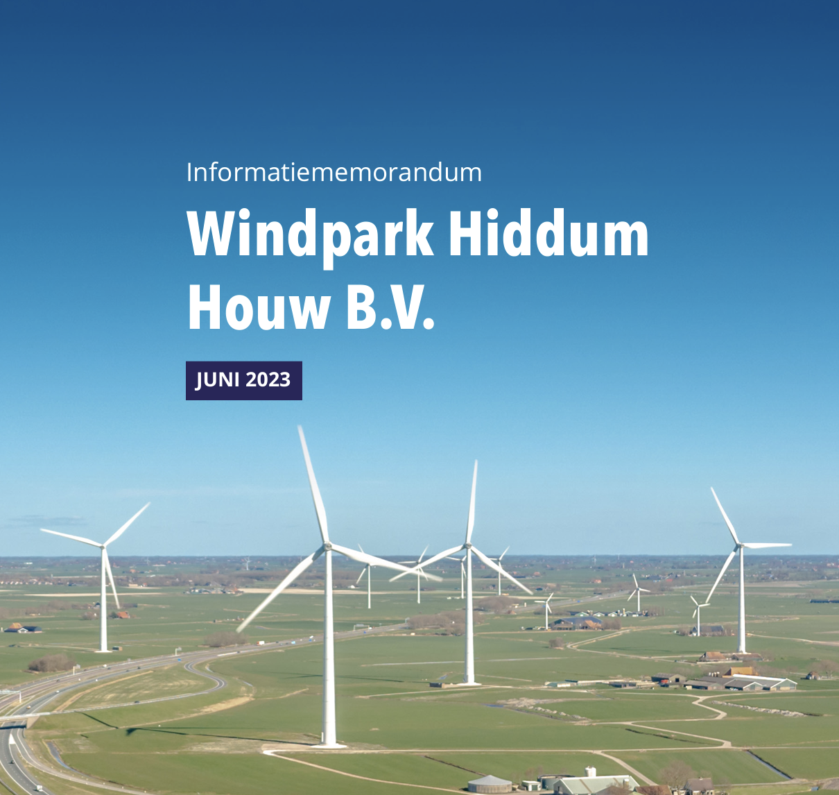 Meeprofiteren windpark en informatiebijeenkomst - Nij Hiddum-Houw